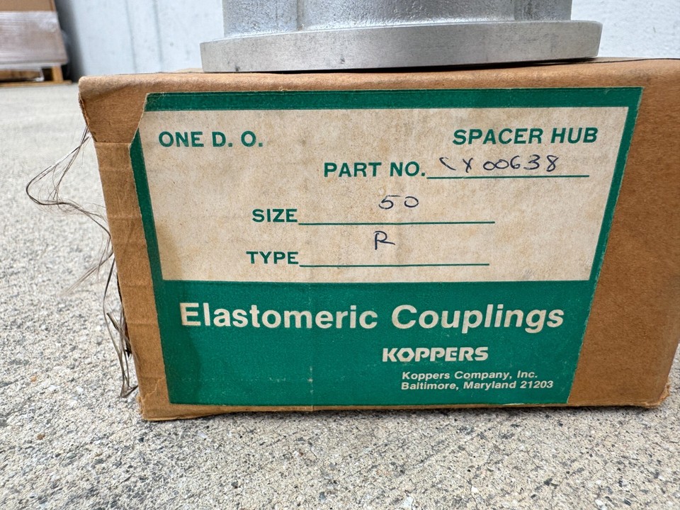 KOP-FLEX 50 TYPE R HUB ELASTOMERIC COUPLING SPACER RHUB REXNOLD NOS ...