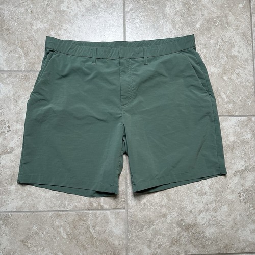 Fabletics Shorts Mens XXL Green Flat Front Golf Stretch Casual | eBay
