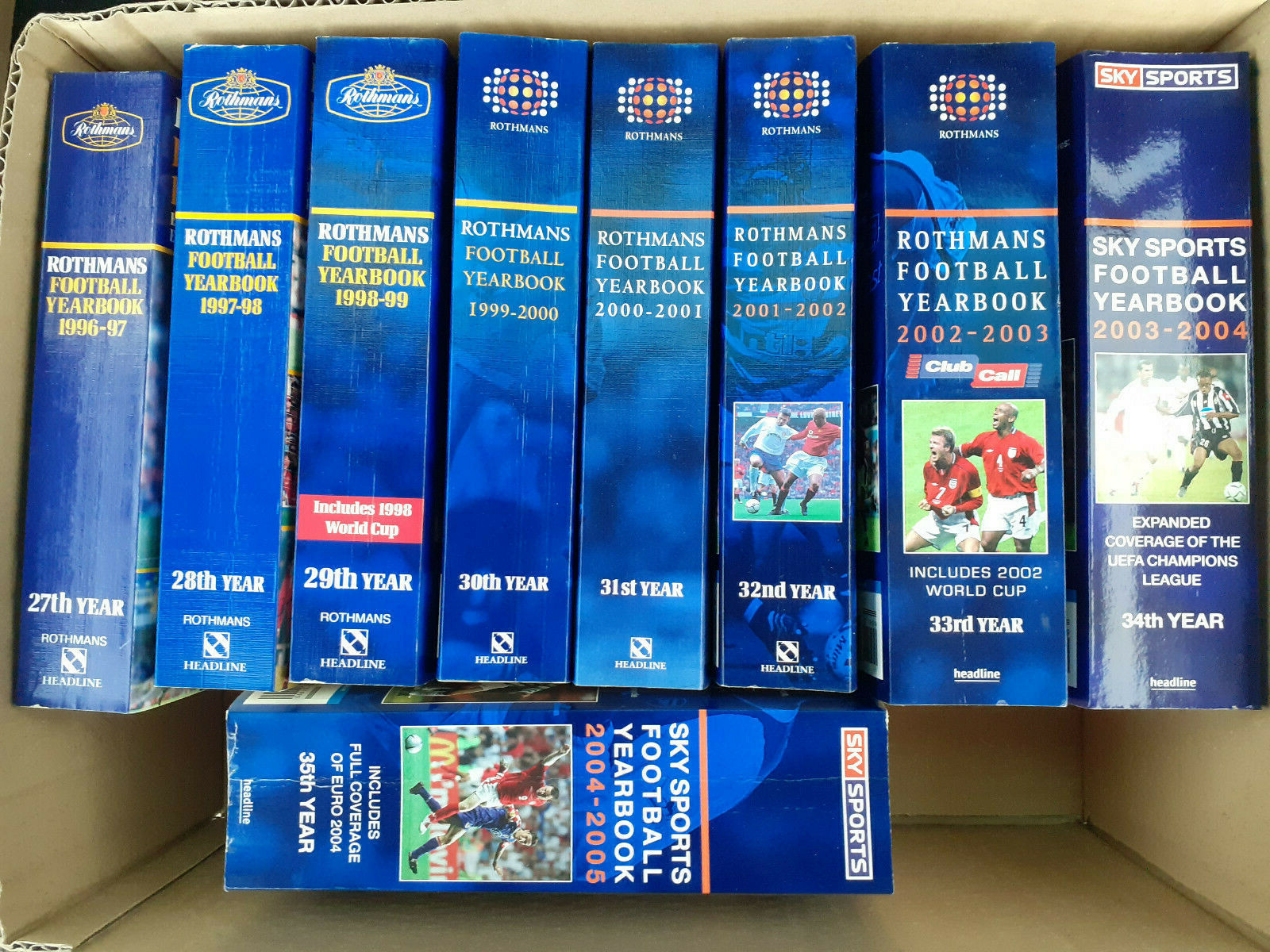 Rothmans / Sky Sports football yearbooks | Grelly UK