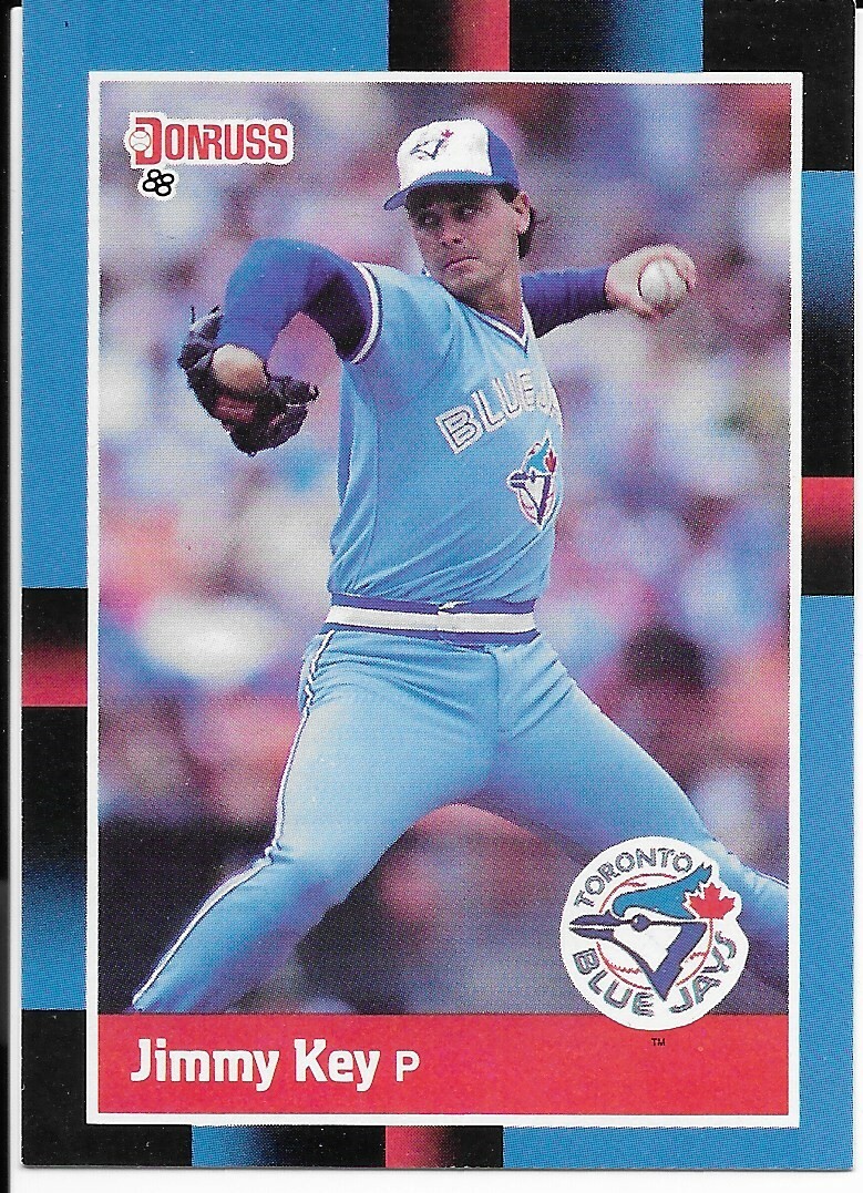 Jimmy Key - 1988 Donruss #72 - Toronto Blue Jays Baseball Card | eBay