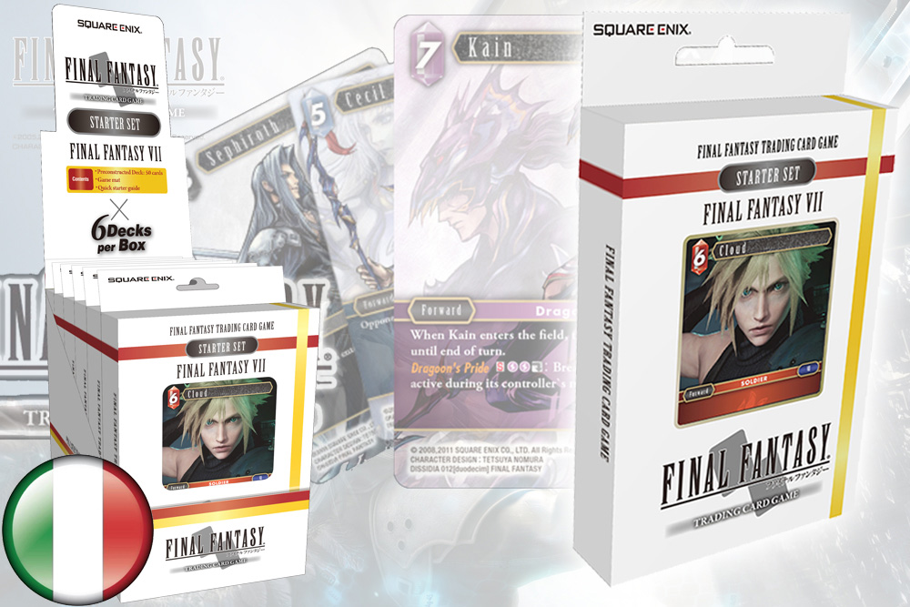 FINAL FANTASY TRADING CARD GAME FFTCG I Starter Deck Set (6) in ...