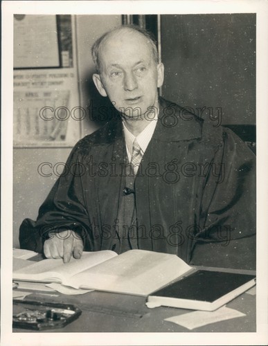 Judge Harry Manser of Maine Press Photo | eBay