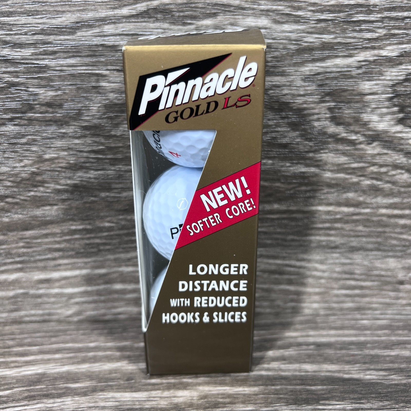 PINNACLE GOLD LS Golf Balls 3 Pack Softer Core Longer Distance - Lot of ...