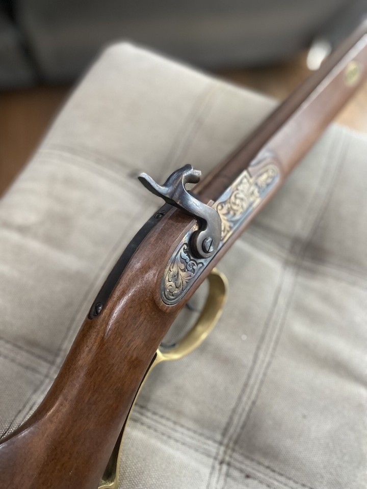 Nice Investarms Muzzleloader Black Powder Rifle Walnut Wood Stock ...