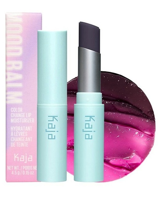 Kaja Mood Balm Color Change Lip Moisturizer in 04 Blackout Full Size ...