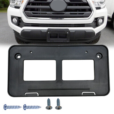 For 2016-2023 Toyota Tacoma Front License Plate Frame Tag Holder Mount ...
