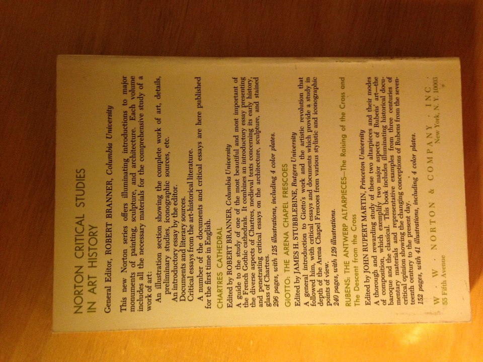 Chartres Cathedral Paperback Robert Branner 9780393098518| eBay