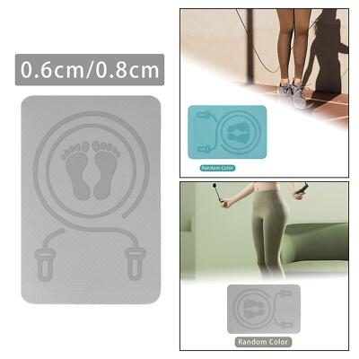 Jump Rope Mat Rope Skipping Mat Protects Floors and Equipment Anti Slip ...