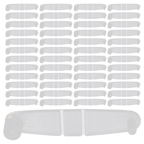 100 Pcs Key Chain Clip Keyring Plastic Spring Clips Keychain for Crafts ...