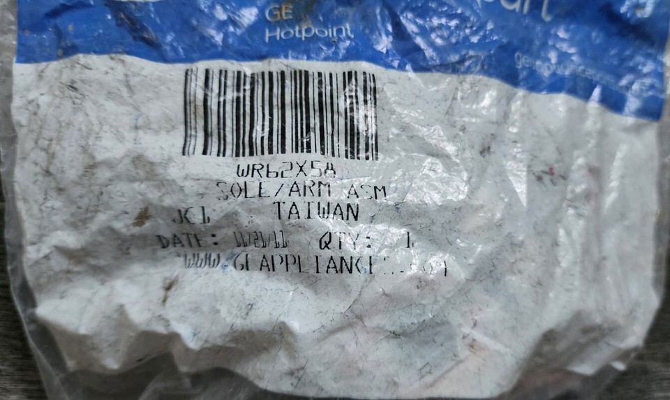 WR62X58 WR62X23154 GE Refrigerator Ice Dispenser Solenoid Service Kit ...