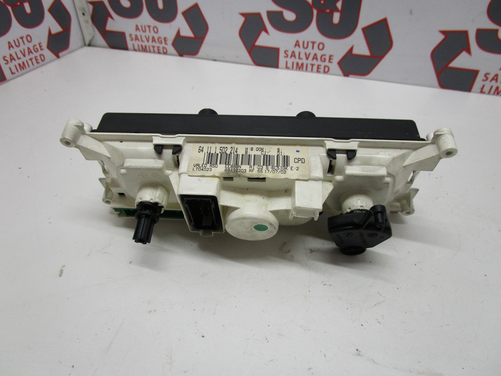 Mini Cooper R50 2001-2004 Heater Control Panel Climate Blower Switch ...