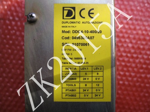 DDC4-10-400/20 DUPLOMATIC fast ship by DHL OR EMS | eBay