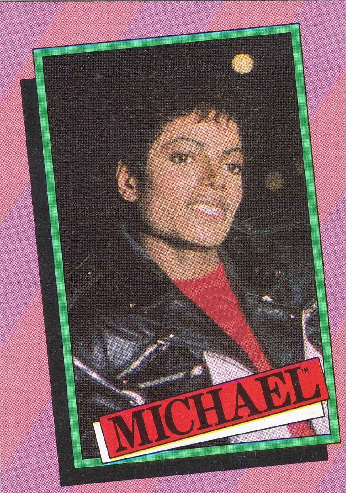 1984 MJJ Productions Michael Jackson Trading Card #4 | eBay