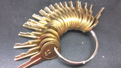 Detex Keys Full set 20 keys DT11 through DT30--CUT ON NEW BLANKS BY ...