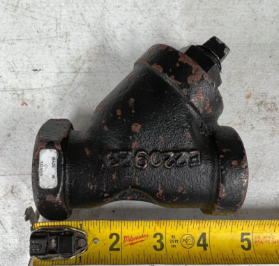 3/4" FNW Y(Wye) Strainer Female NPT Cast Iron Mesh Size 20 Class 250 ...