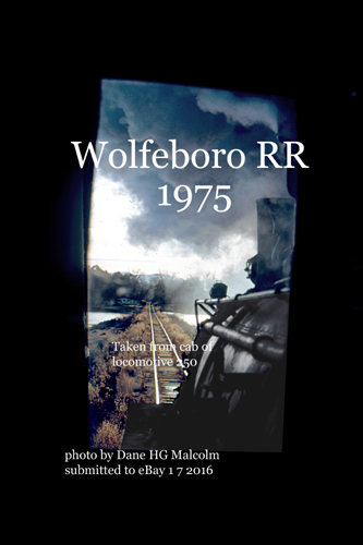 Boston & Maine RR former line Wolfeboro RR 250 at Cresent Lake NH 1975 ...