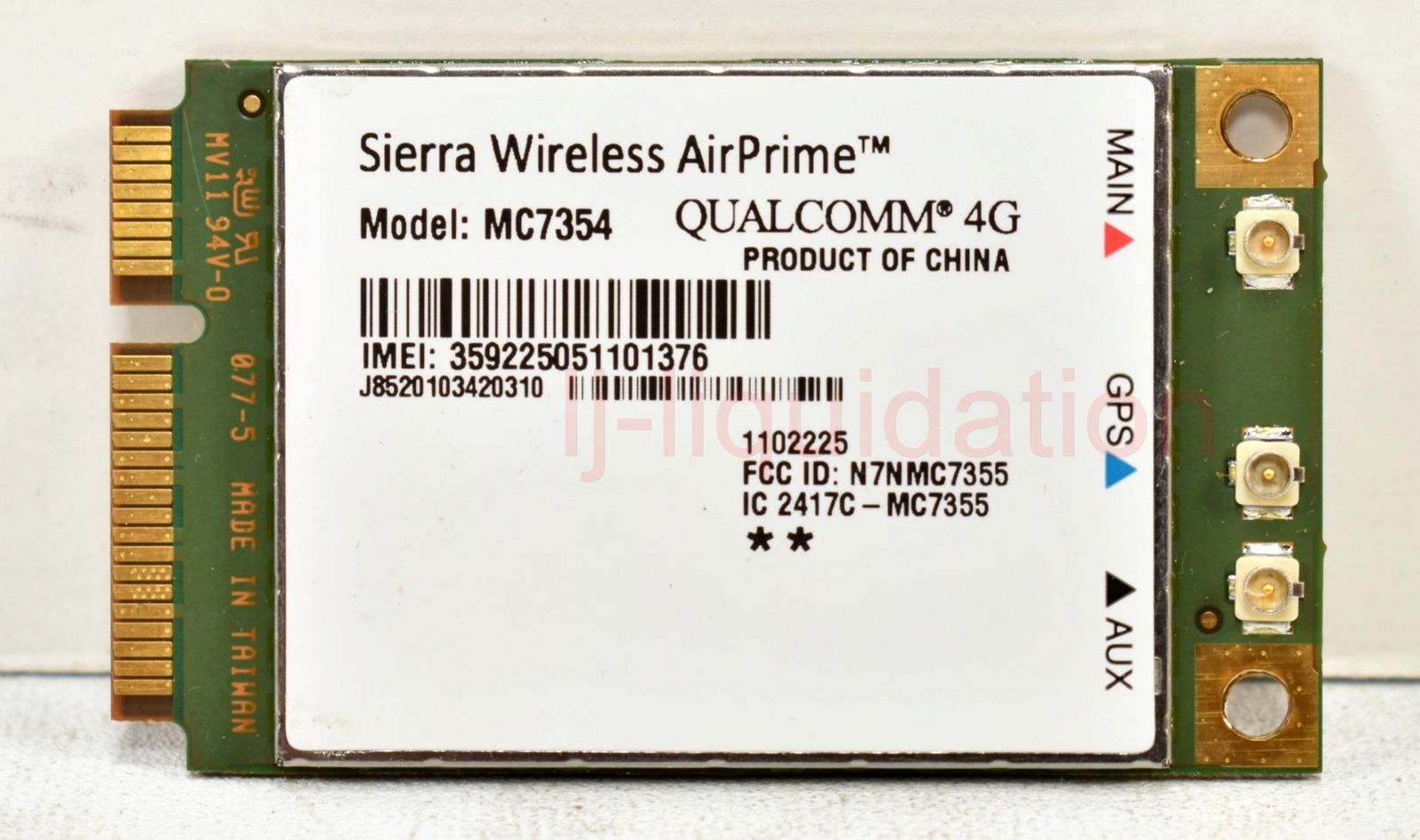 Sierra Wireless AirPrime Qualcomm 4g LTE GPS WWAN Mobile Module Card ...