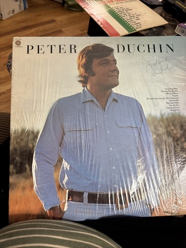 Peter Duchin Self Titled w/ Shrink LP Vinyl Record Album | eBay