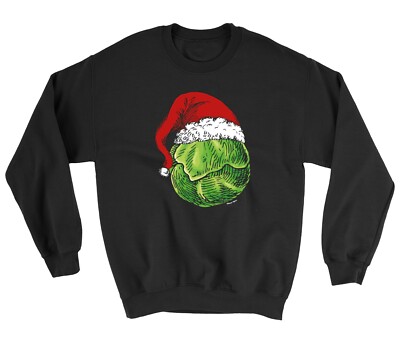 Christmas Hat Sprout Kids Sweatshirt Gift Sweater Jumper Day Stocking ...