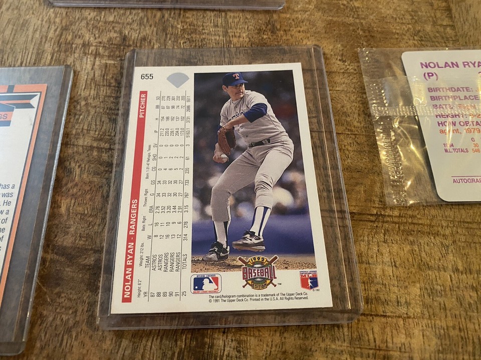 RARE NOLAN RYAN CARDS | eBay