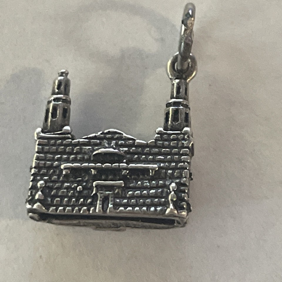 unknown building charm. Silver in color. | eBay