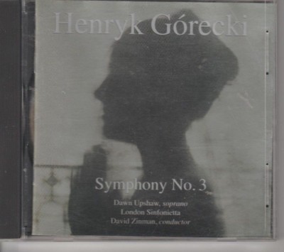 Henryk Gorecki - Symphony No. 3 - Opus 36 - Music CD - LIKE NEW - 0 ...