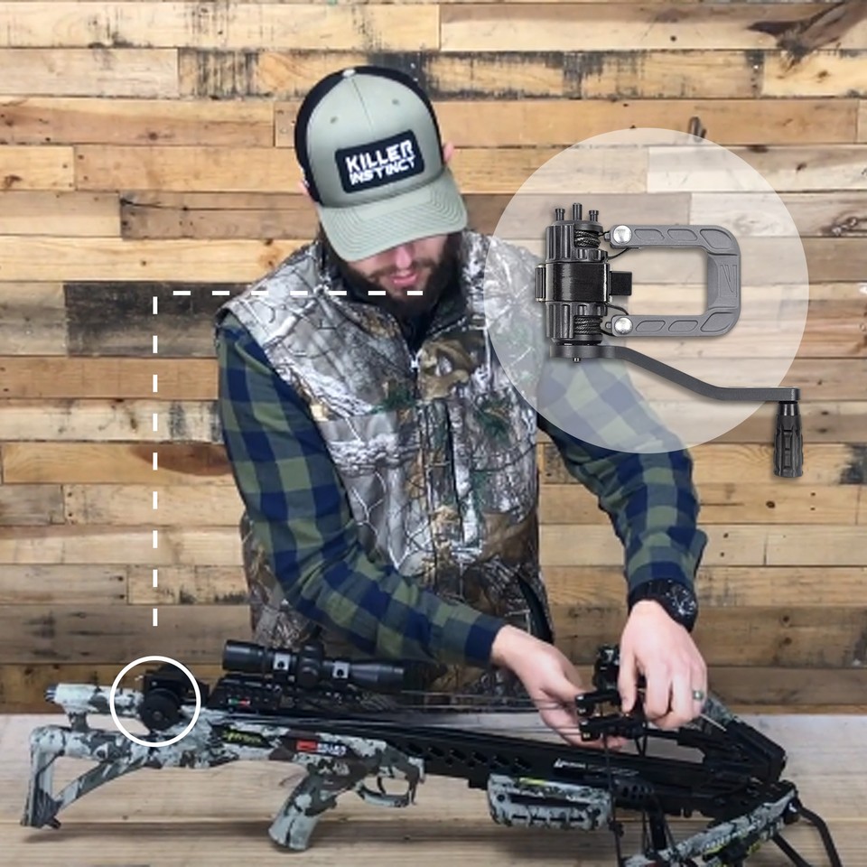 Killer Instinct 2078-2 Compact Dead Silent Crank with Wide Sled for ...