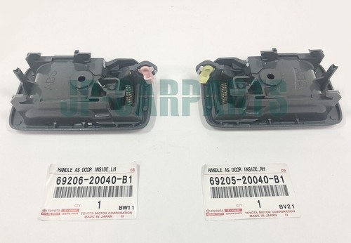 TOYOTA GENUINE FR INSIDE DOOR HANDLE 69205-20040-B1 69206-20040-B1 LAND ...