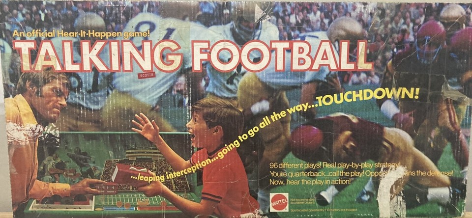 Vintage Mattel Talking Football 1971 Replacement Parts Scoreboard | eBay