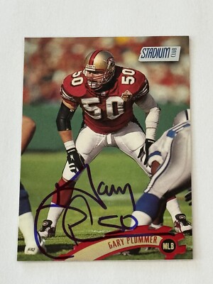 Gary Plummer 1997 Topps Stadium Club Authentic Signed Autograph Auto ...