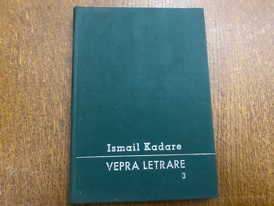 ALBANIAN BOOK VEPRA LETRARE 3 #257 BY ISMAIL KADARE 1981 | eBay
