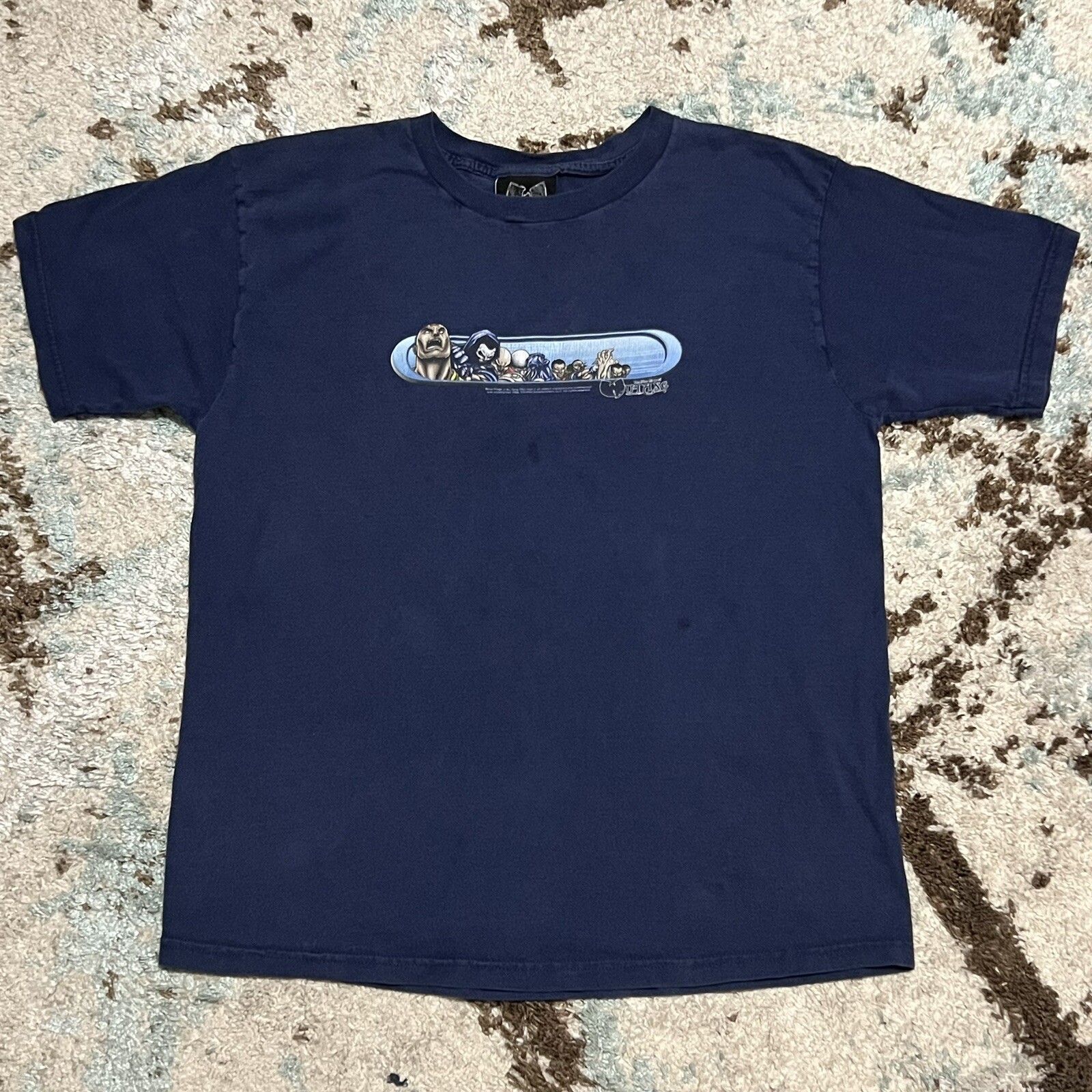 Vintage The Nine Rings of Wu-Tang Box Logo Comics Shi… - Gem