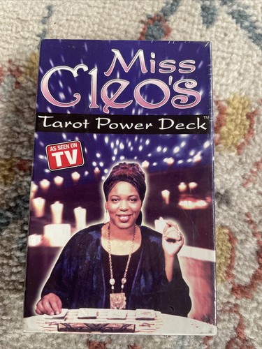 Miss Cleo's Tarot Power Deck of 78 Cards New Sealed Free Shipping Z1 | eBay