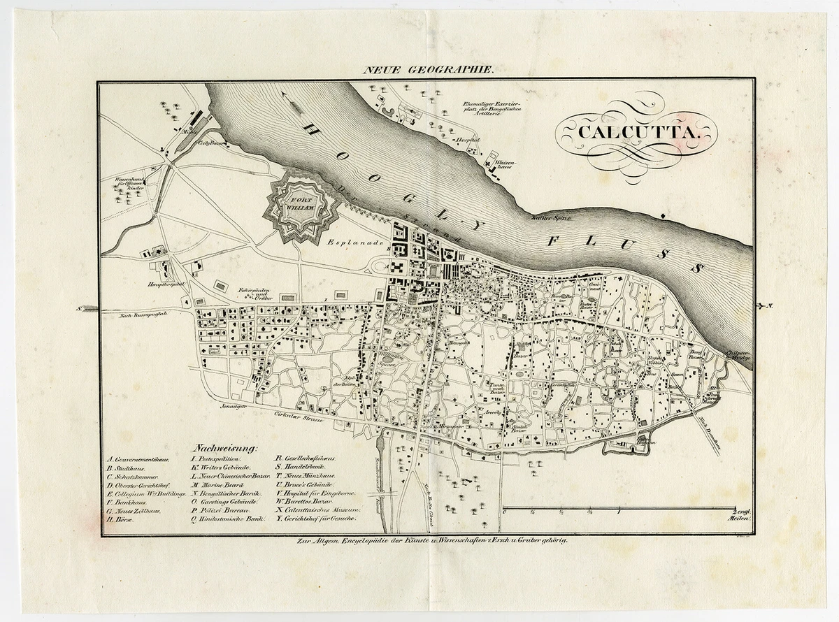 Calcutta Map