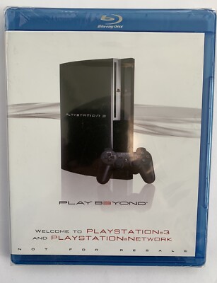 PS3 Play Beyond Blu-ray Disc Welcome to Playstation 3 & PSN (SEALED) | eBay