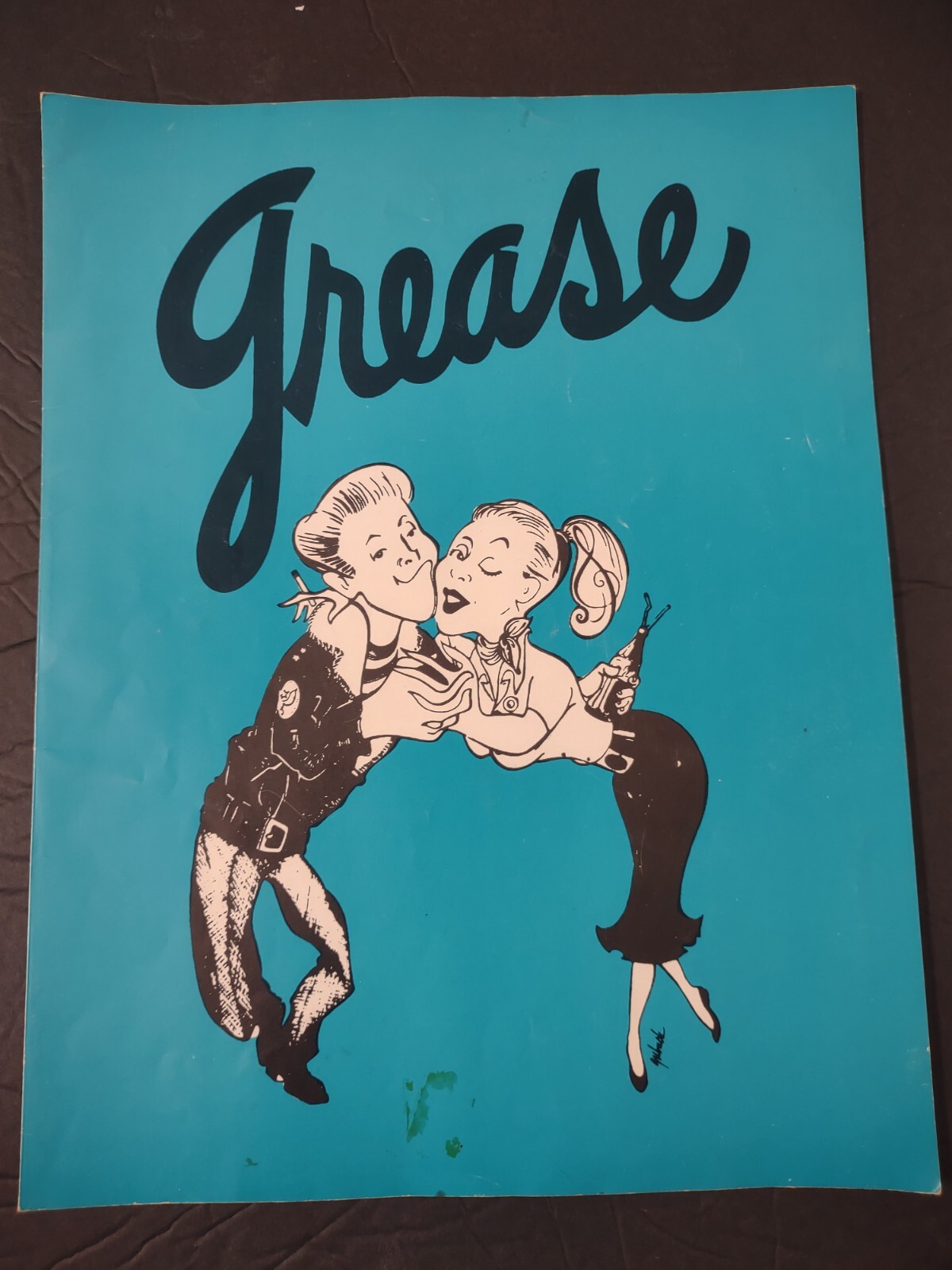 Vtg Roz Kelly Barry Williams Autographed "Grease" Theater Program B9 | eBay
