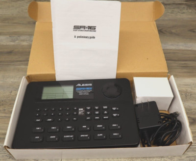Alesis SR16 SR-16 Digital Drum Machine 16-Bit w/ Manual & Box ...
