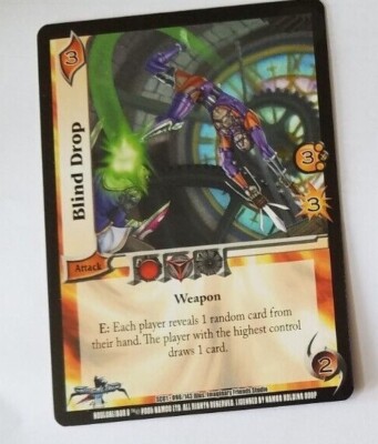 2005 UFS BLIND DROP CARD UNIVERSAL FIGHTING SYSTEM CCG CARD | eBay
