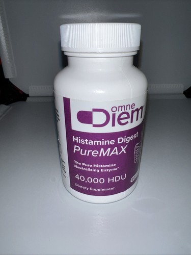 Omne Diem Histamine Digest PureMAX w/ DAOgest - 40000 HDU, 60 capsules ...