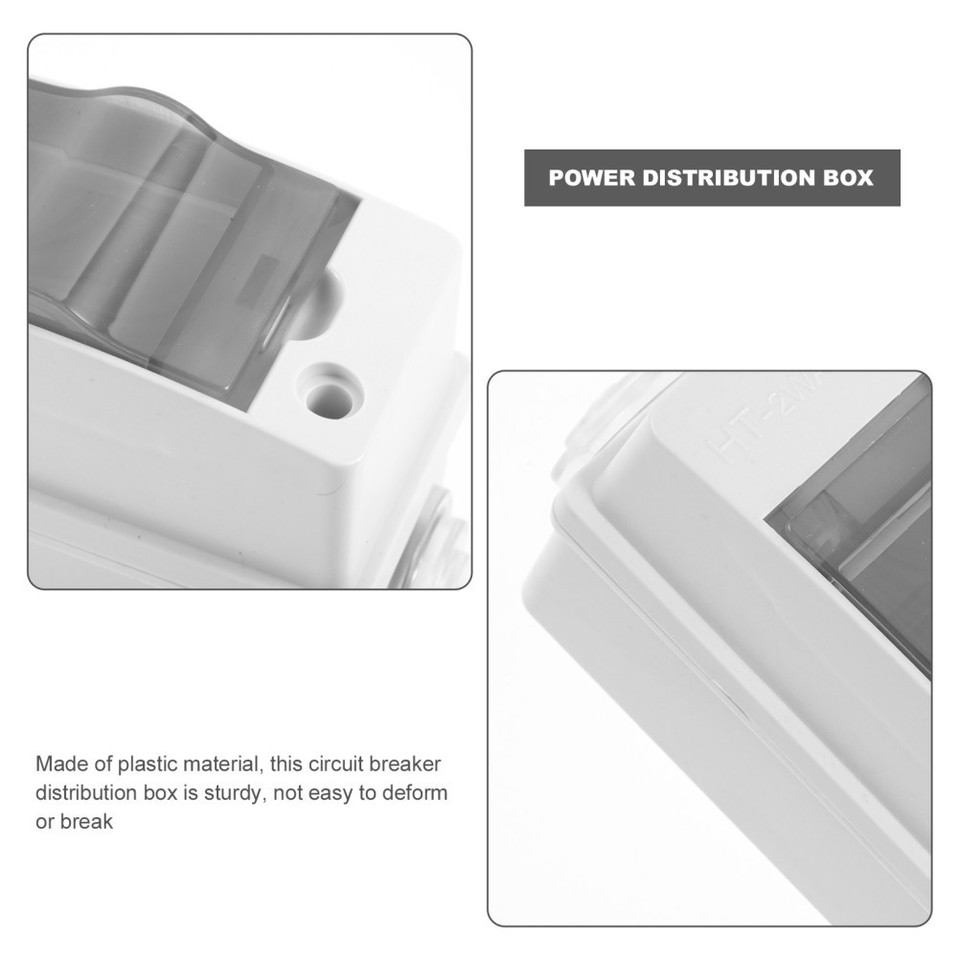Circuit Breaker Box Indoor Power Distribution Box Weatherproof Circuit ...