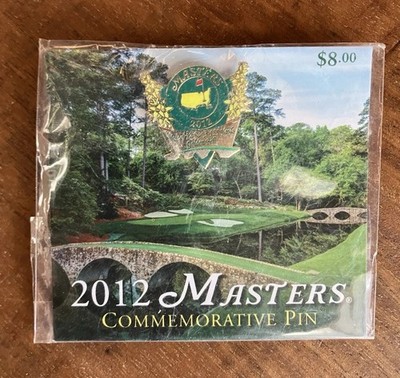 2012 Masters Commemorative Pin - Augusta National Golf Club - Bubba ...