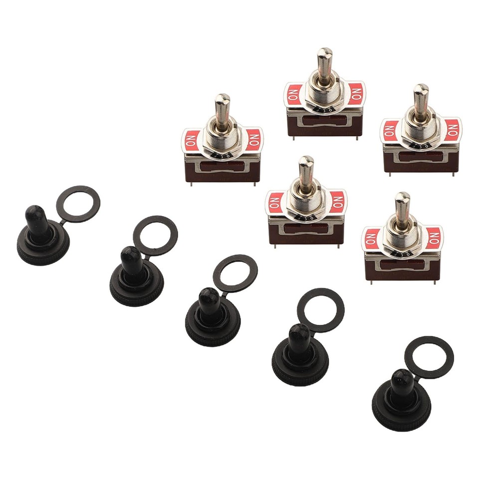 Robust Toggle Switch with 3 Pin ON/OFF/ON Functionality and Waterproof ...