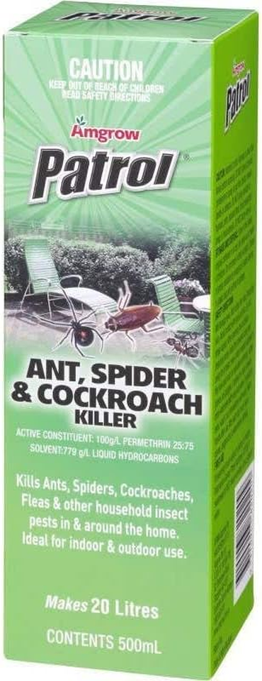 Patrol Ant Spider & Cockroach Killer Concentrate 500 Ml | eBay Australia