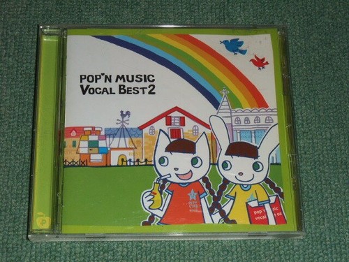 CD Pop'N Music Vocal Best 2 Konami With Sticker w3 | eBay