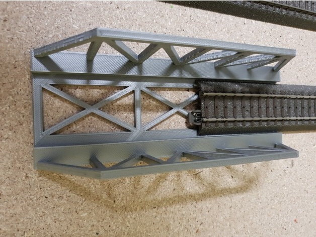 Marklin 74636 C Track 14-3/16 Track Arched Bridge - UNPAINTED - New ...