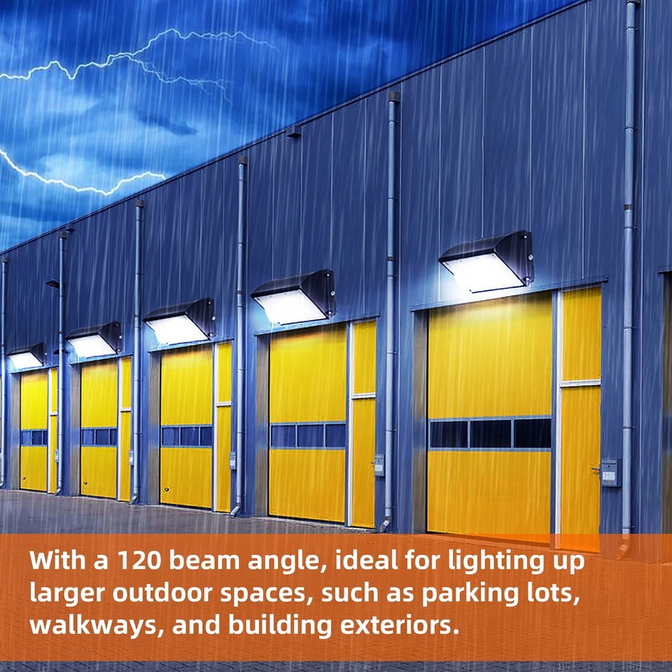 150W LED Wall Pack Light Commercial Outdoor Security Exterior Lighting ...