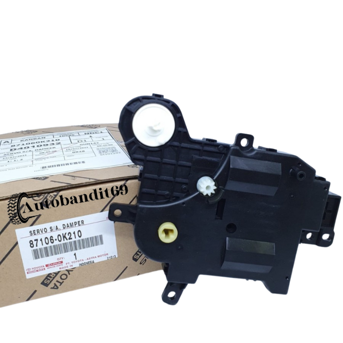 DAMPER SERVO AIR CONDITIONER RADIATOR 87106-0K210 Genuine Toyota NO.1 ...