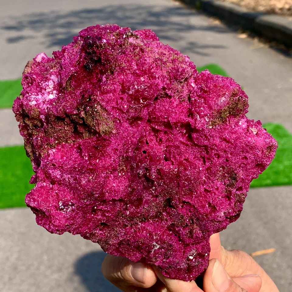 888G Natural Rough Red Corundum Phlogo Pit Mineral Spirits Ruby Raw ...