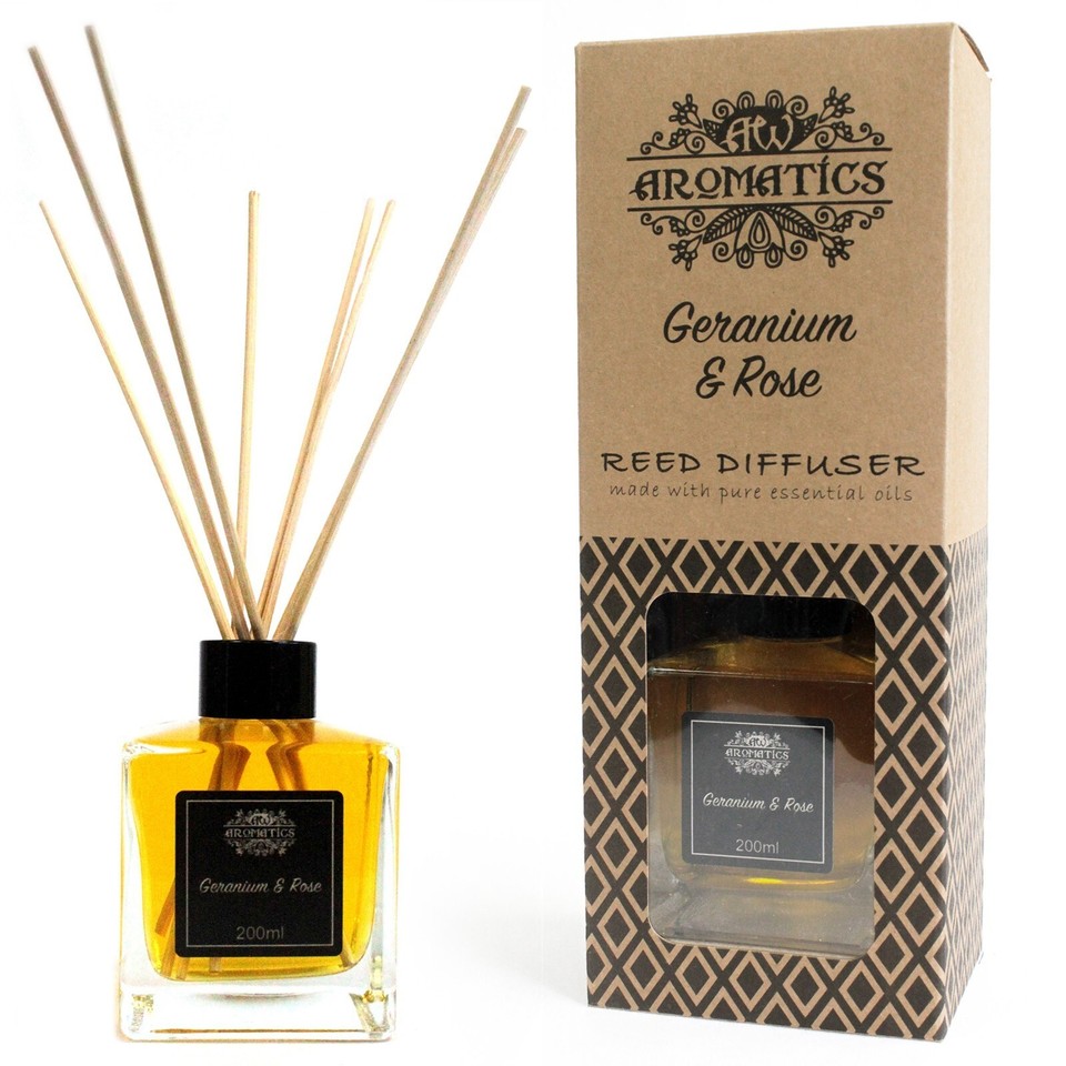 Luxury Large Aromatherapy Essential Oil Reed Diffusers - Aroma Diffuser ...