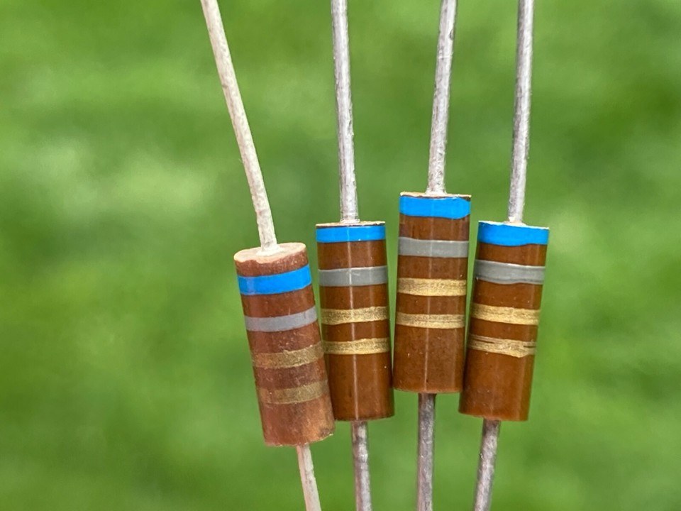 Carbon Comp Composition Resistors ~ Allen-Bradley ~ NOS ~ Vintage ...